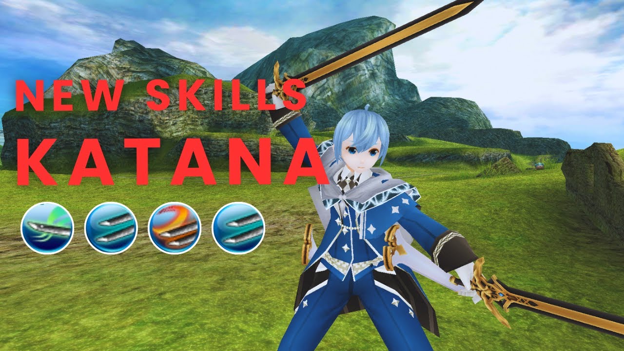 New Katana Skills Review | Toram Online - YouTube