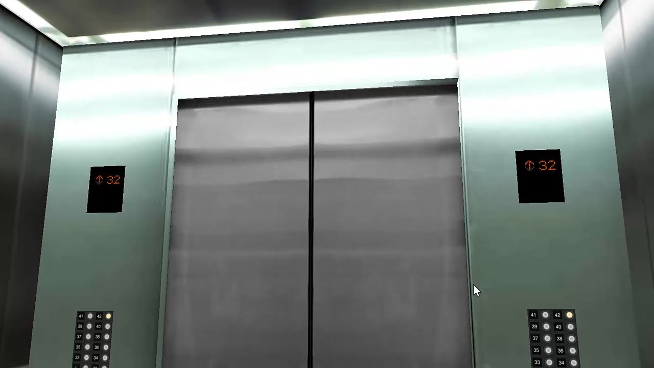[Skyscrapersim] Mitsubishi Elevator at Simulation Tower - YouTube