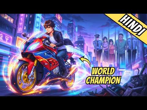 🔥 From Scraps to Champion, He Built His Own Bike and Shocked the World | Hindi Anime Recap