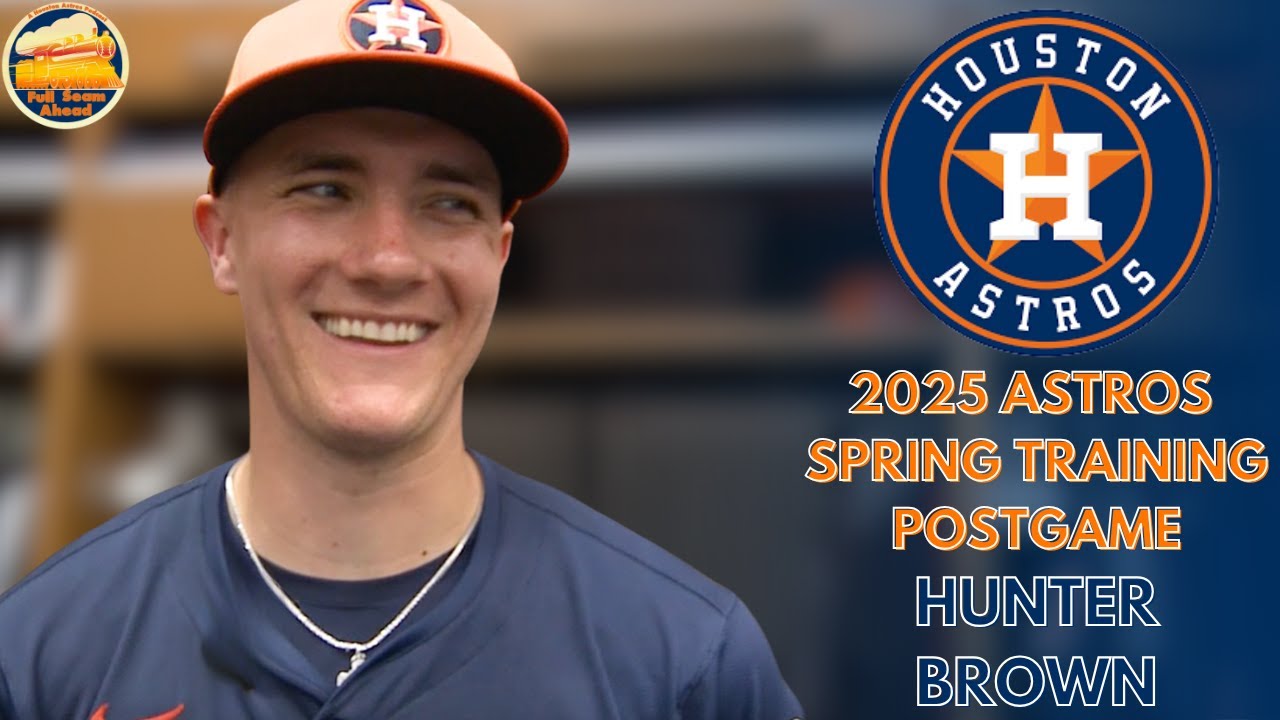 Hunter Brown shares his thoughts on his second start and increases his ...