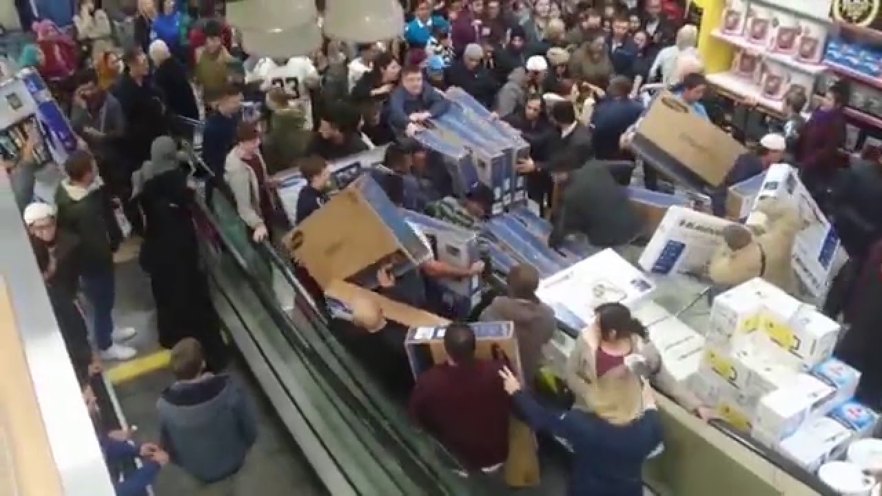 Crazy Black Friday Shopping Fights Can Be Avoided Dip Kit Store - YouTube