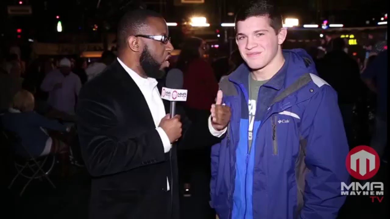 Zac Cooper: Says "It's Going To Be A Finish" In His Pro Debut - YouTube
