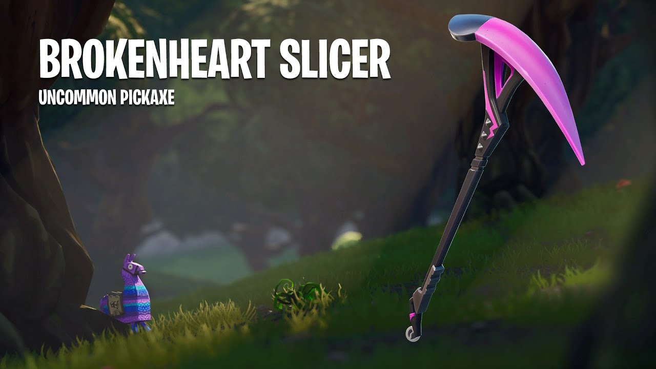 Brokenheart Slicer | Uncommon Pickaxe | Fortnite - YouTube