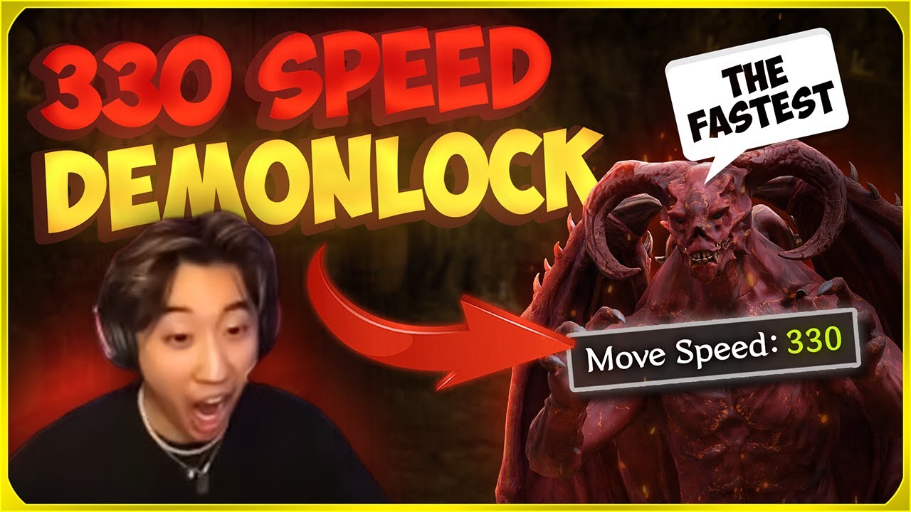 MAX Move Speed DEMON Lock is broken in Dark and Darker - YouTube