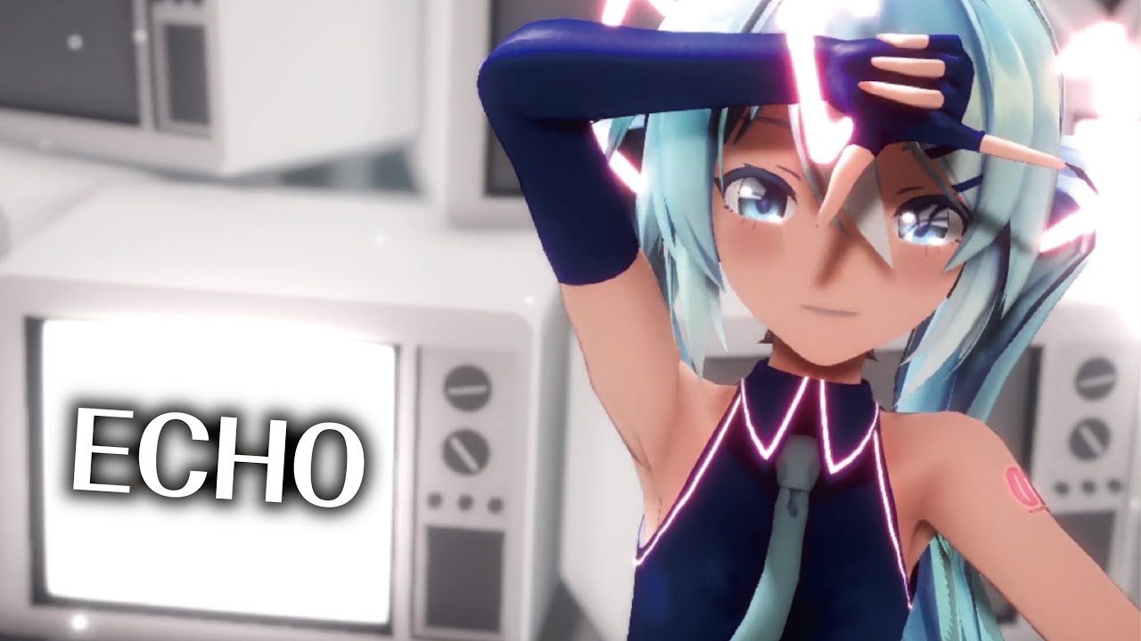 【MMD】ECHO 初音ミク 「Singer」GUMI - YouTube
