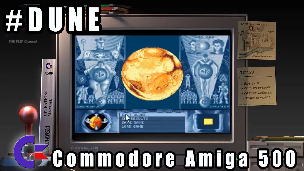 Dune - Commodore Amiga 500 Gameplay Demo - YouTube