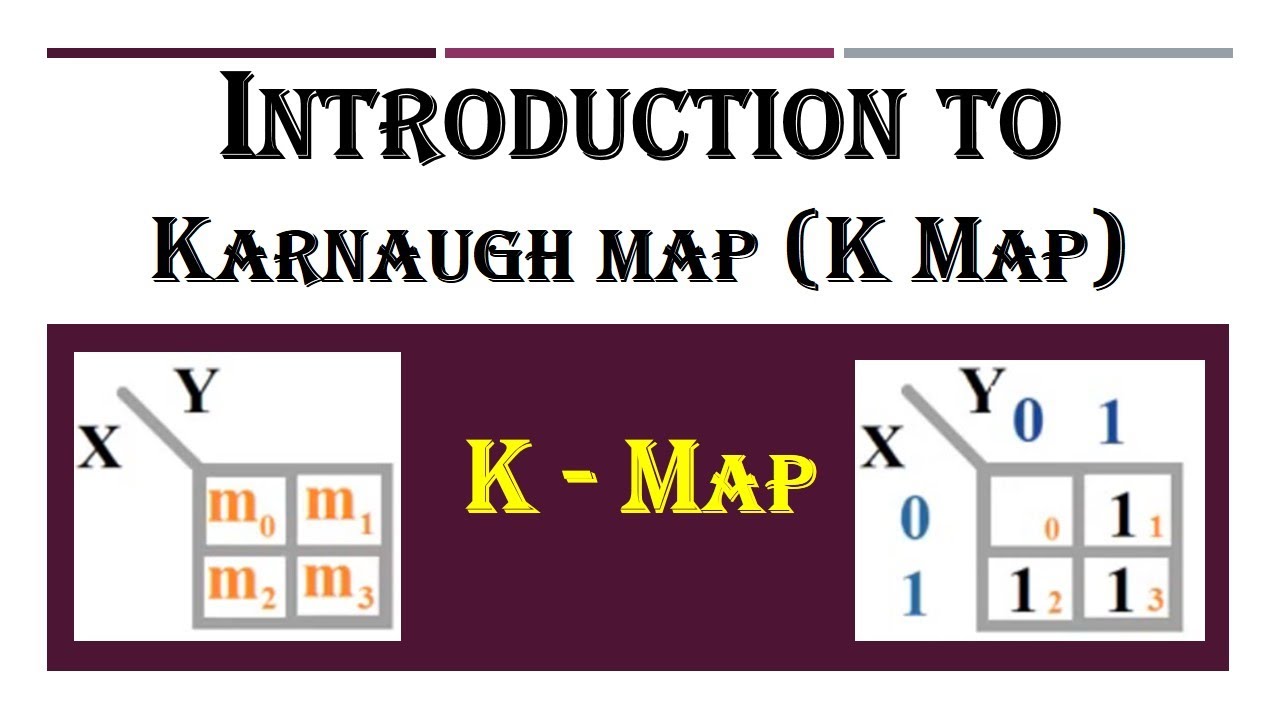 Karnaugh map 2 variable | K-map | Introduction to K Map - YouTube