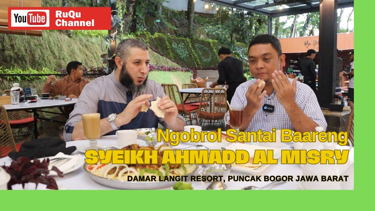 NGOBRAS - Ngobrol Santai Bareng Syeikh Ahmad Al Misry #syeikhahmadalmisry #damarlangit #bogor ...