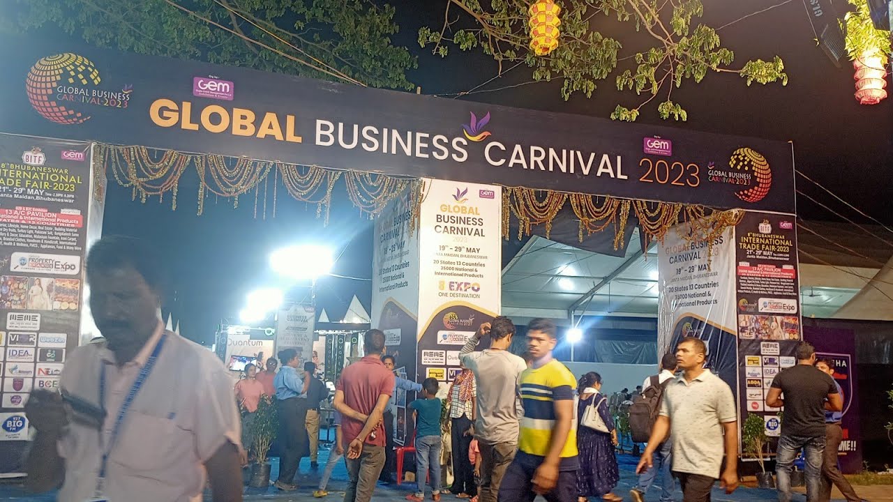 GLOBAL BUSINESS CARNIVAL#International trade fair2023 #Bhubaneswar ...