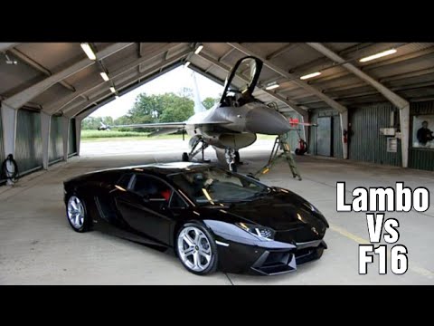 Lamborghini vs F16 Fighting Falcon | Ft.Jagdhish on Mission | Thuppakki