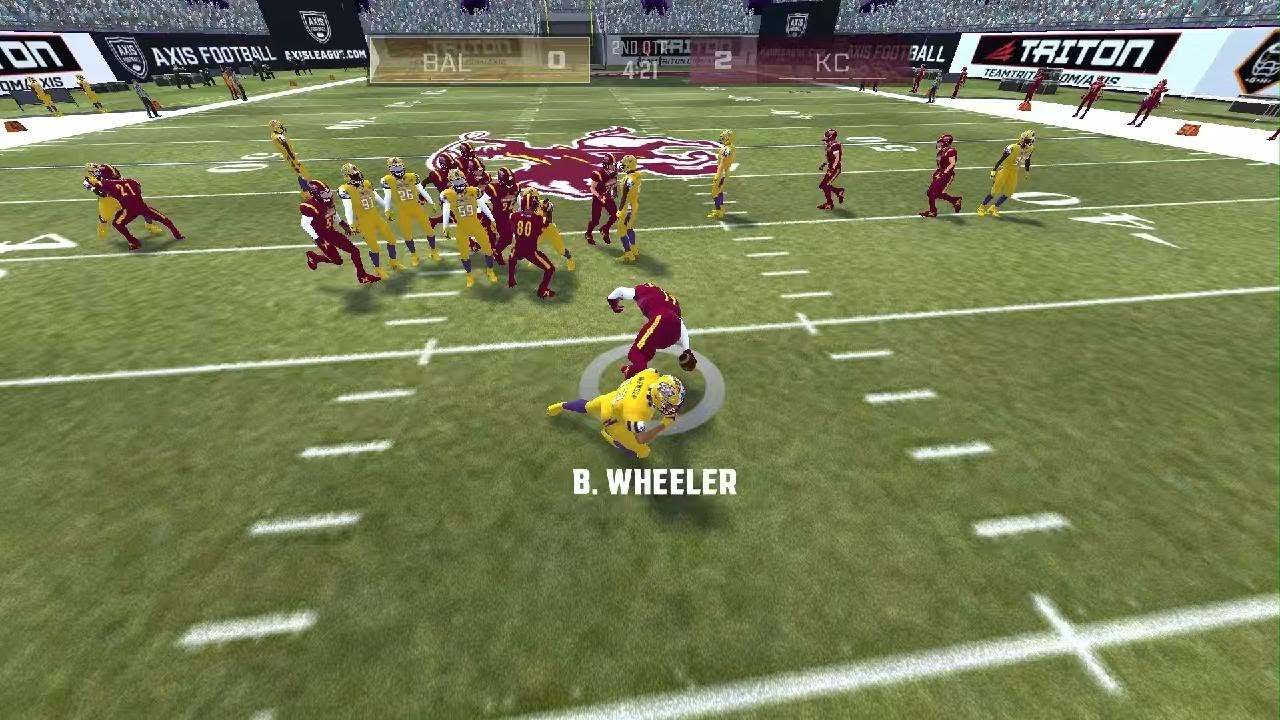 Axis Football 2023 PS5 Quick play - YouTube