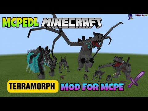 TERRAMORPH MOD FOR MCPE DOWNLOAD ON MCPEDL POCKET EDITION SHOWCASE ...