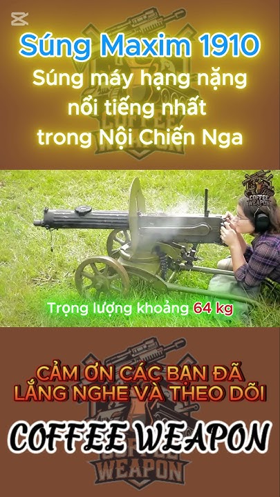 Súng Maxim 1910 l Súng máy hạng nặng nổi tiếng trong lịch sử,quân đội Nga và Liên Xô#ww2 # ...
