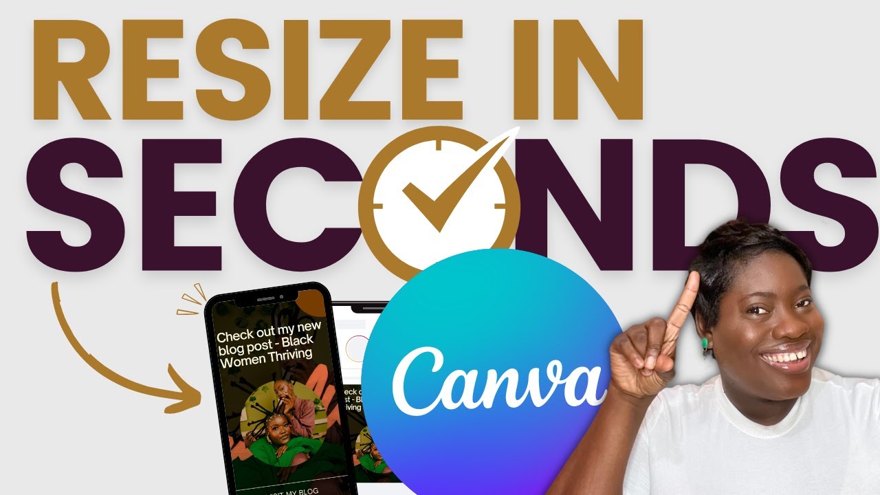 How to Magic Resize Designs in Canva - What Should Know | Canva Tutorial for Beginners ...