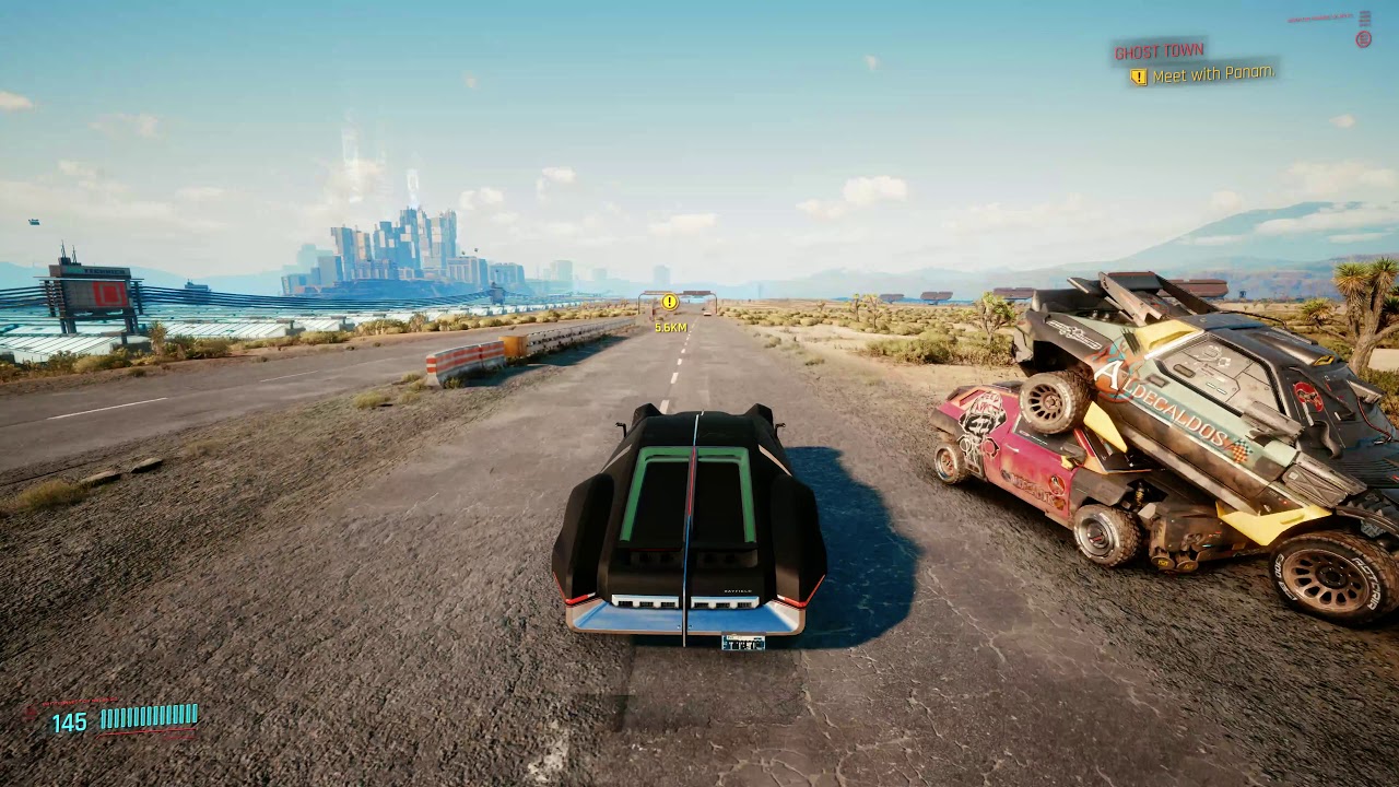 Cyberpunk 2077 rayfield aerondight rarest car in the game - YouTube