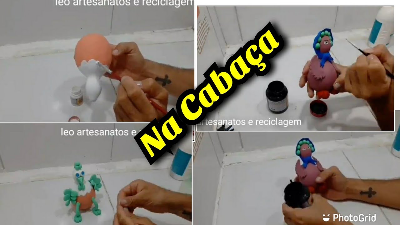 GALINHA NA CABAÇA . CABAÇA DECORADA OU PORANGO - YouTube