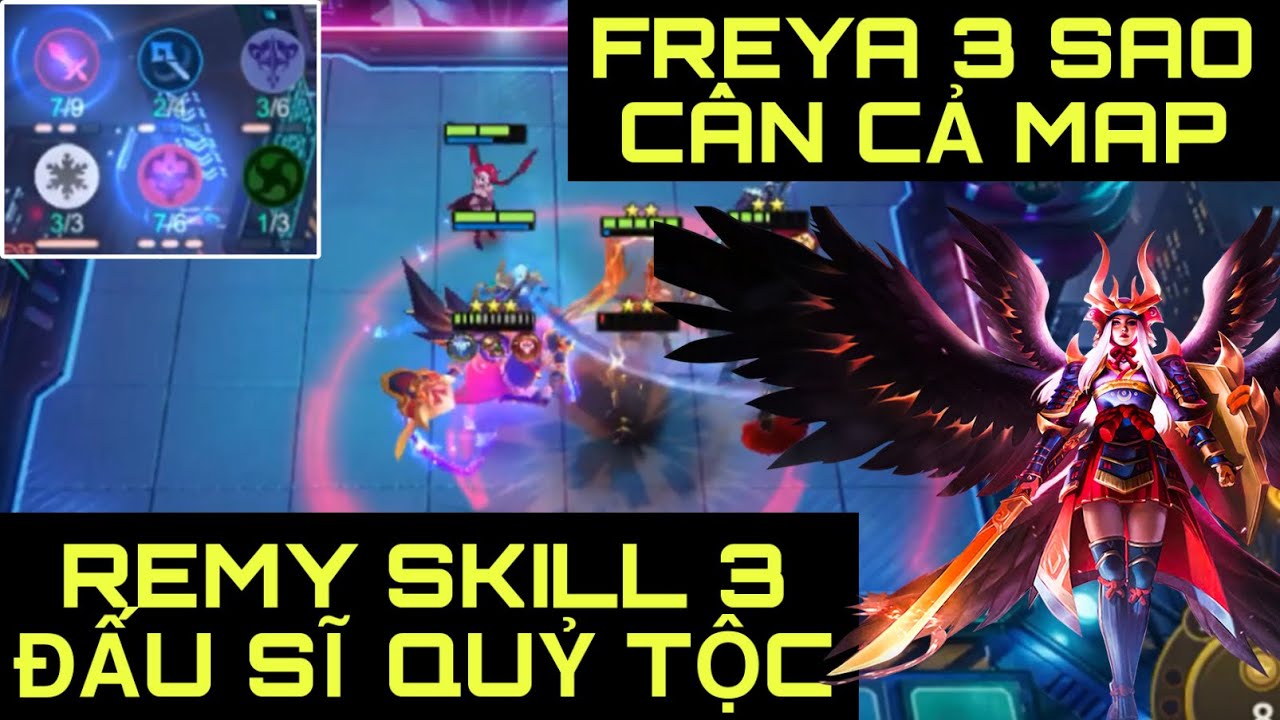 MLBB | FREYA 3 SAO ĐẤU SĨ QUỶ TỘC CHIÊM TINH?? REMY SKILL 3 TOP 1 MAGIC ...