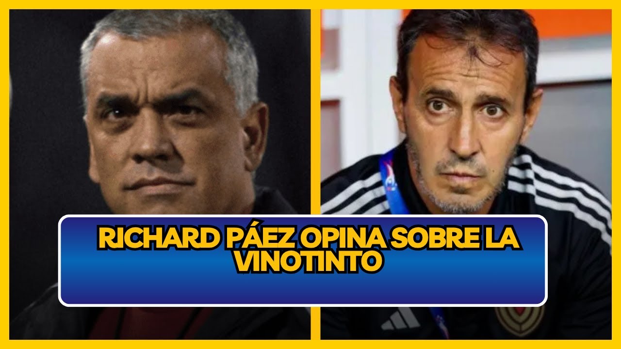 ¡ATENCIÓN VINOTINTO! Richard Páez opina sobre Batista y Venezuela en ...