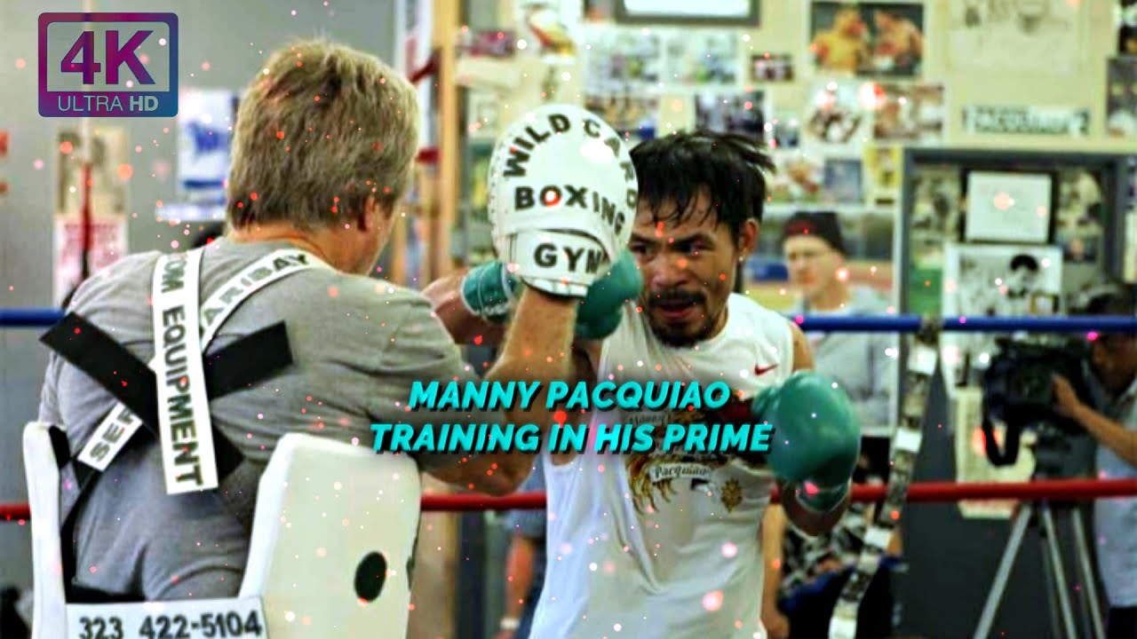 Prime Manny Pacquiao Training - YouTube