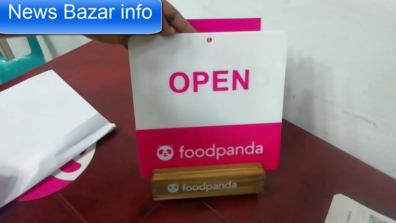 Food panda Tab Un boxing in Bangladesh । কিভাবে ফুড পান্ডা রেজিষ্ট্রেশন ...