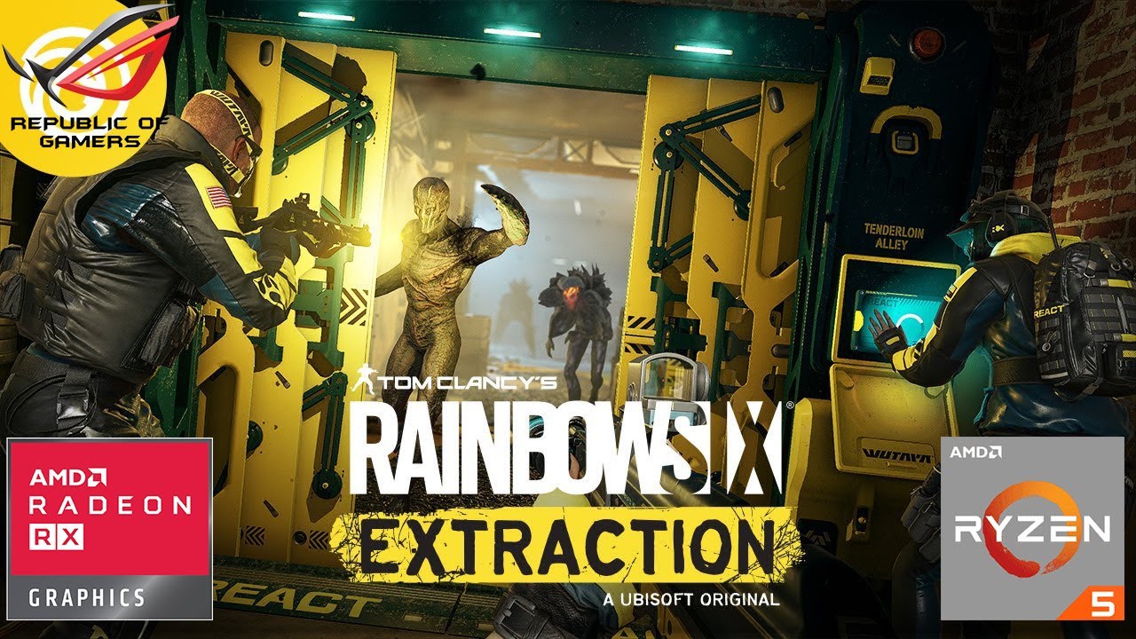 Rainbow Six Extraction - AMD RYZEN 5 5600X + RX 6600 8GB(1080P 4X8GB ...