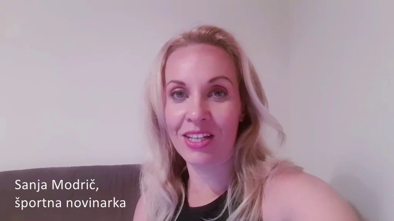 Športna novinarka Sanja Modrič je izbrala Joga studio Sadhana - YouTube