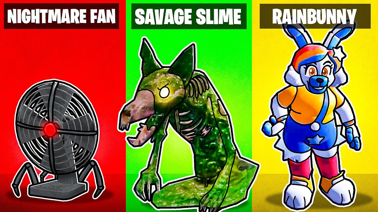 Playing EVERY FAN MADE FNAF ANIMATRONIC in Roblox TPRR - YouTube