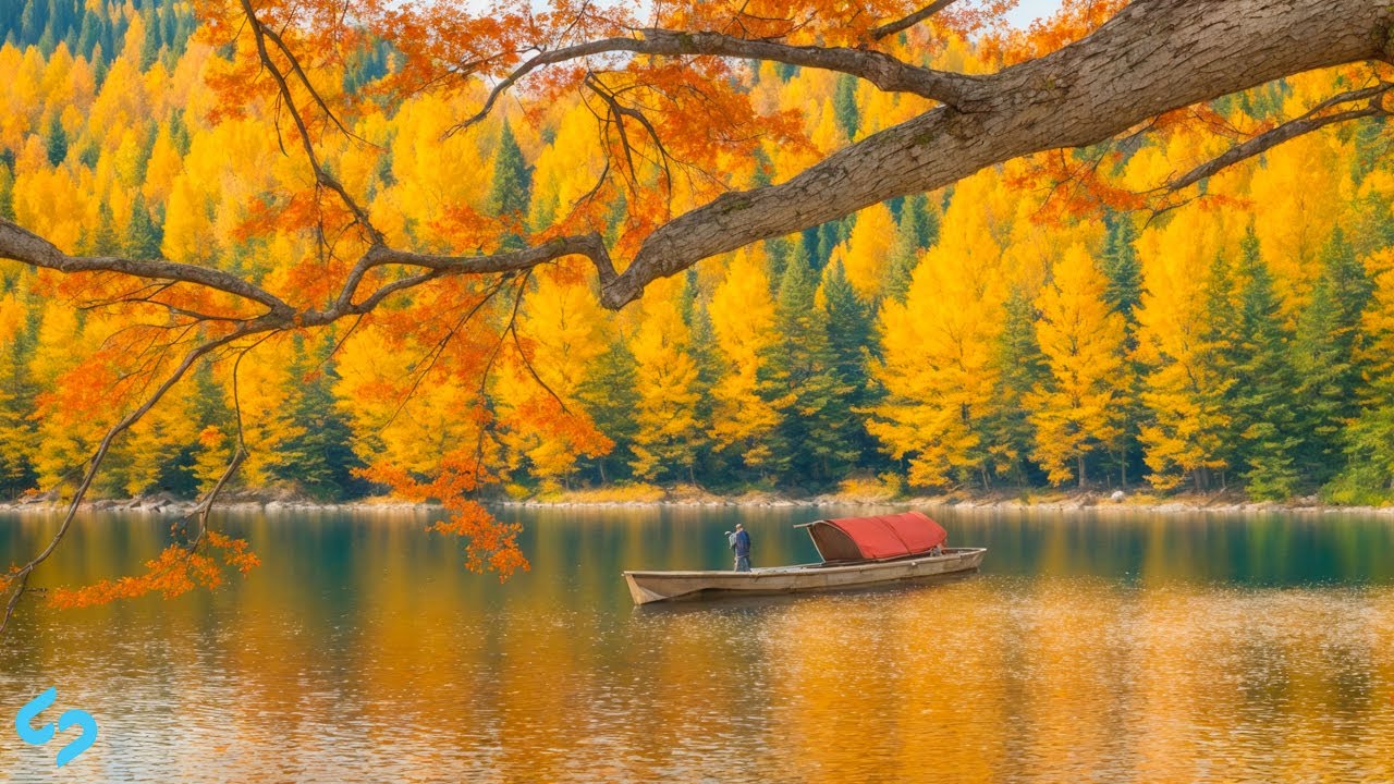 Relax Autumn Music 🍂 Relaxing Music With Nature Sound & Calm The Mind ...