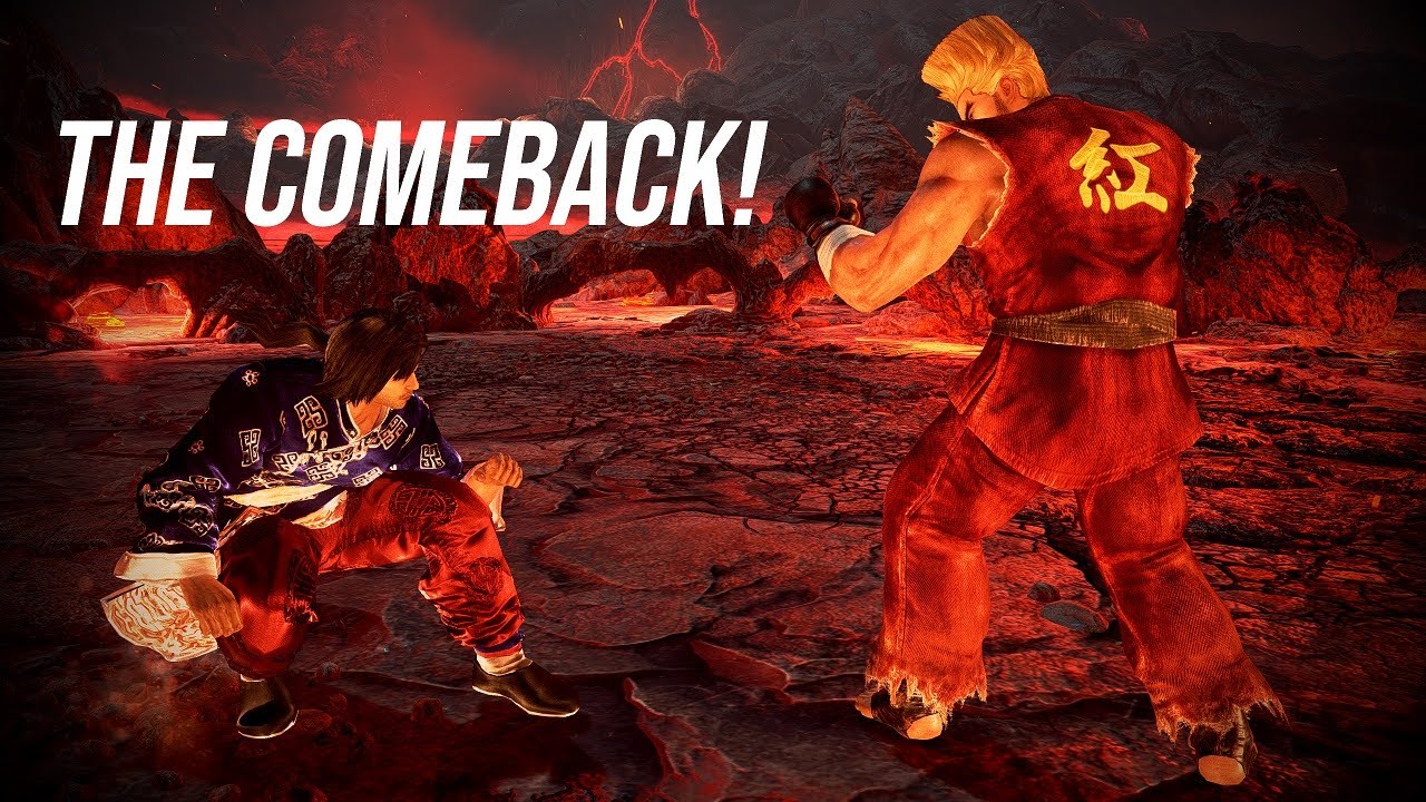 Amazing wall to wall combo comeback - Lei Wulong Tekken 7 - YouTube