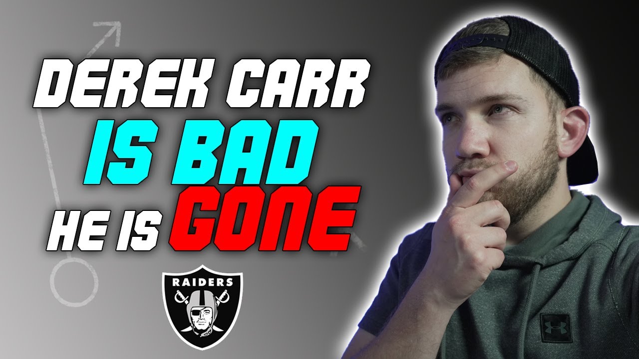 Derek Carr GONE Next Season - Derek Carr is BAD - Raiders trading Derek Carr in 2023 - YouTube