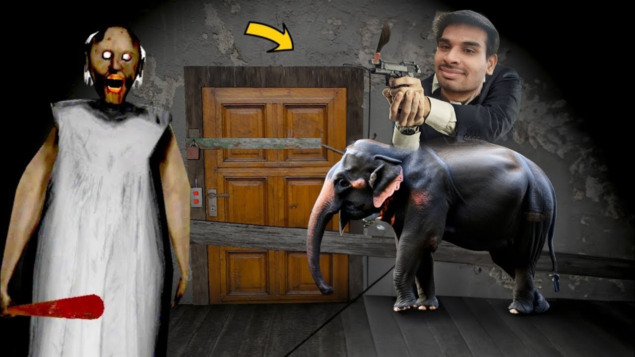 techno gamer playing granny chapter 2 - horror game - techno gamerz ...