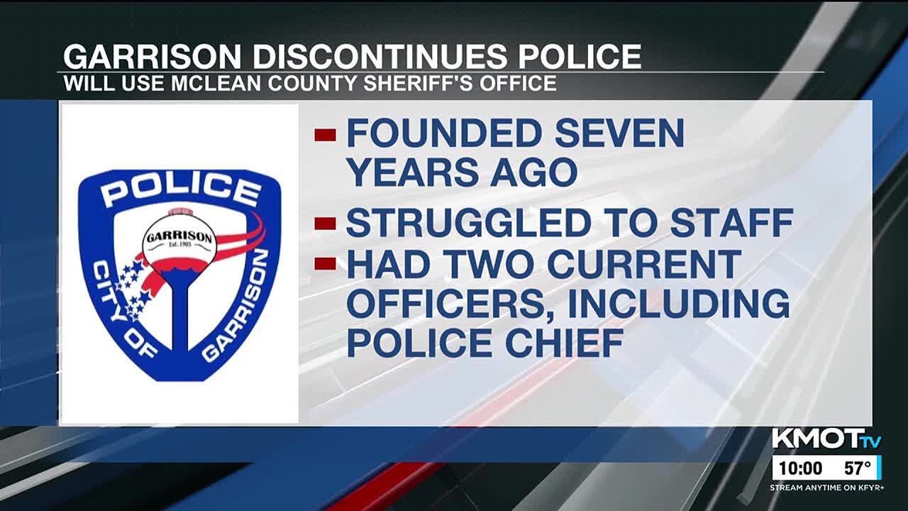 McLean County Sheriff’s Office taking over policing of city of Garrison ...