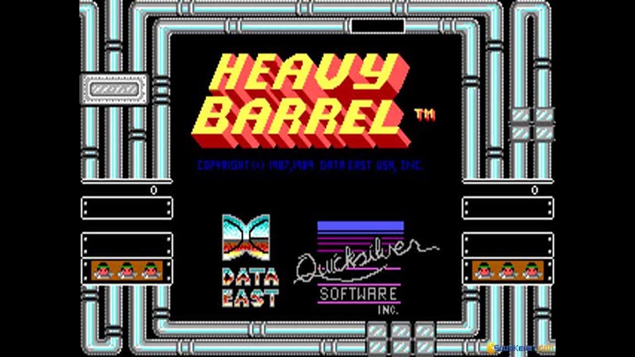 Heavy Barrel gameplay (PC Game, 1989) - YouTube