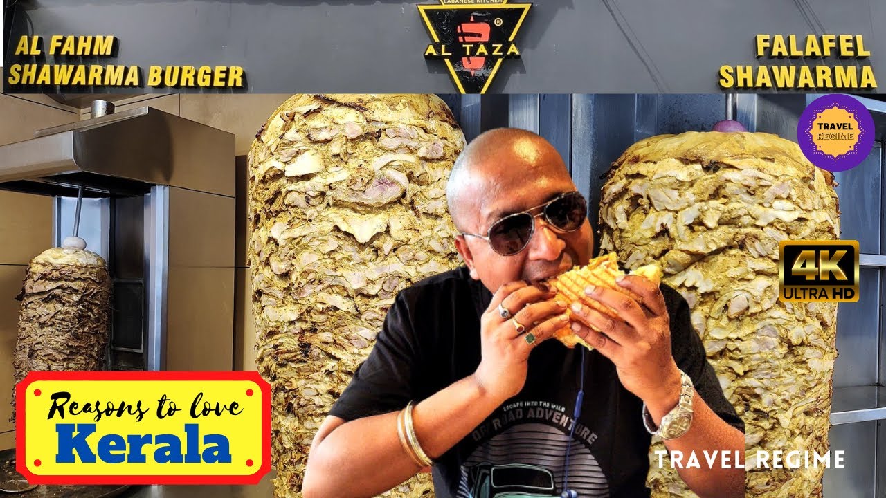 Shawarma Burger, first time at Al Taza Restaurant, ultimate Lebanese ...