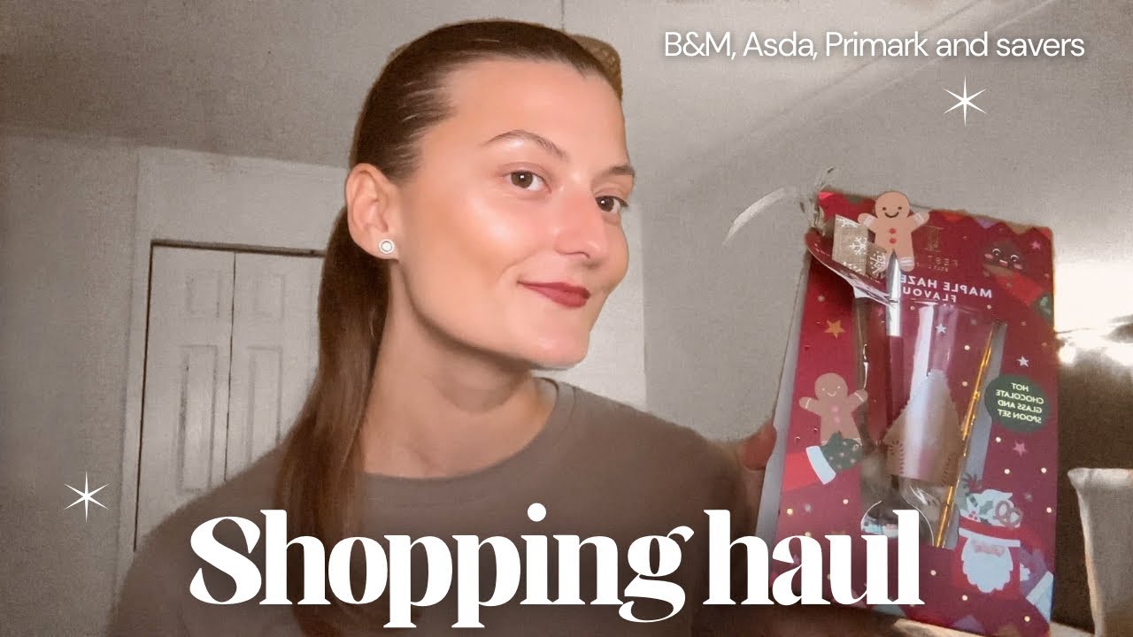 Huge Shopping Haul 🛍️ | B&M, Asda, Primark & Savers - YouTube