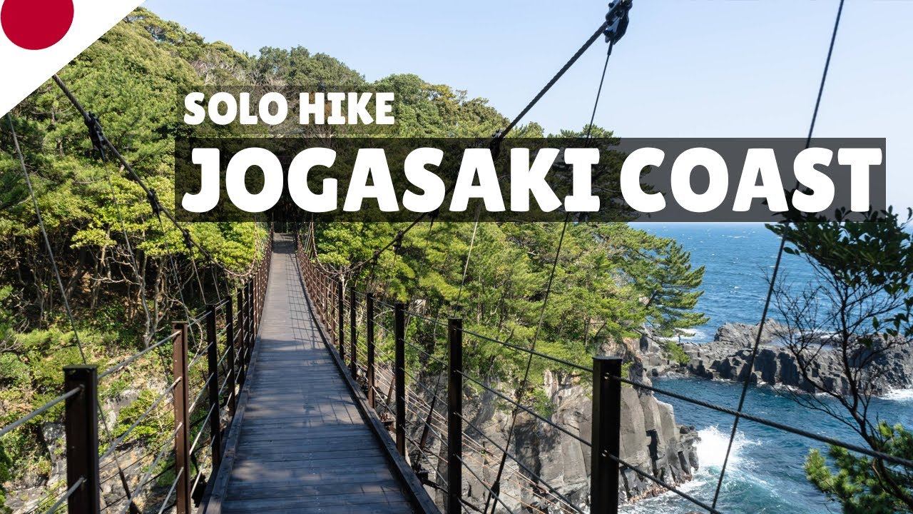 BEST Cliffside Hike Japan solo Jogasaki Coast and Ito - YouTube