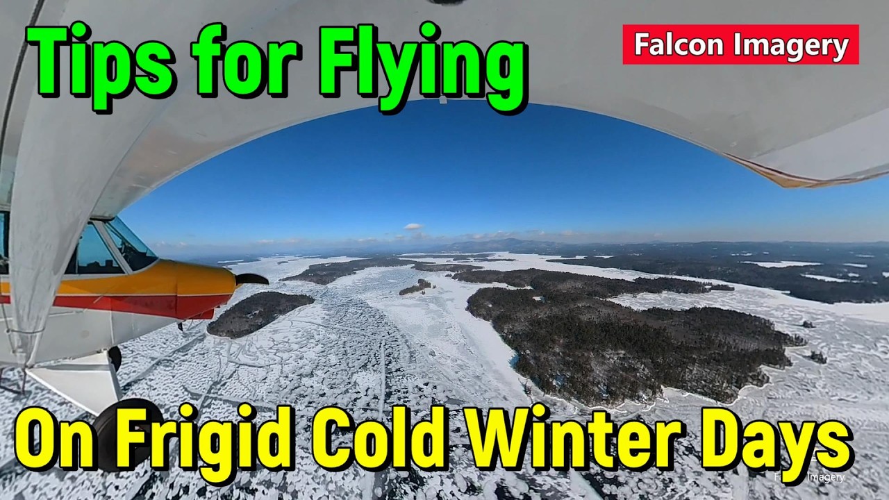Tips for Flying on Frigid Cold Winter Days - YouTube
