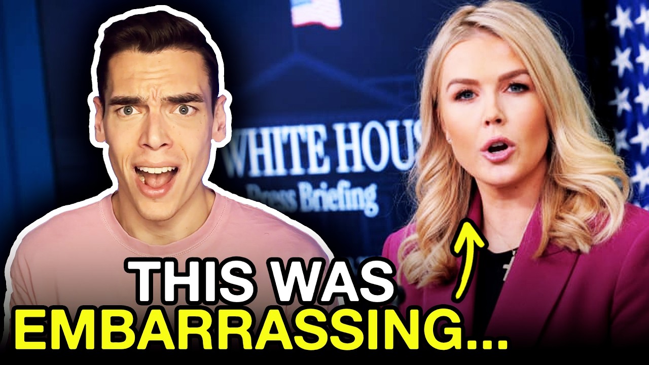 MAGA cheers as Press Secretary "owns" woke reporter (but she didn't ...