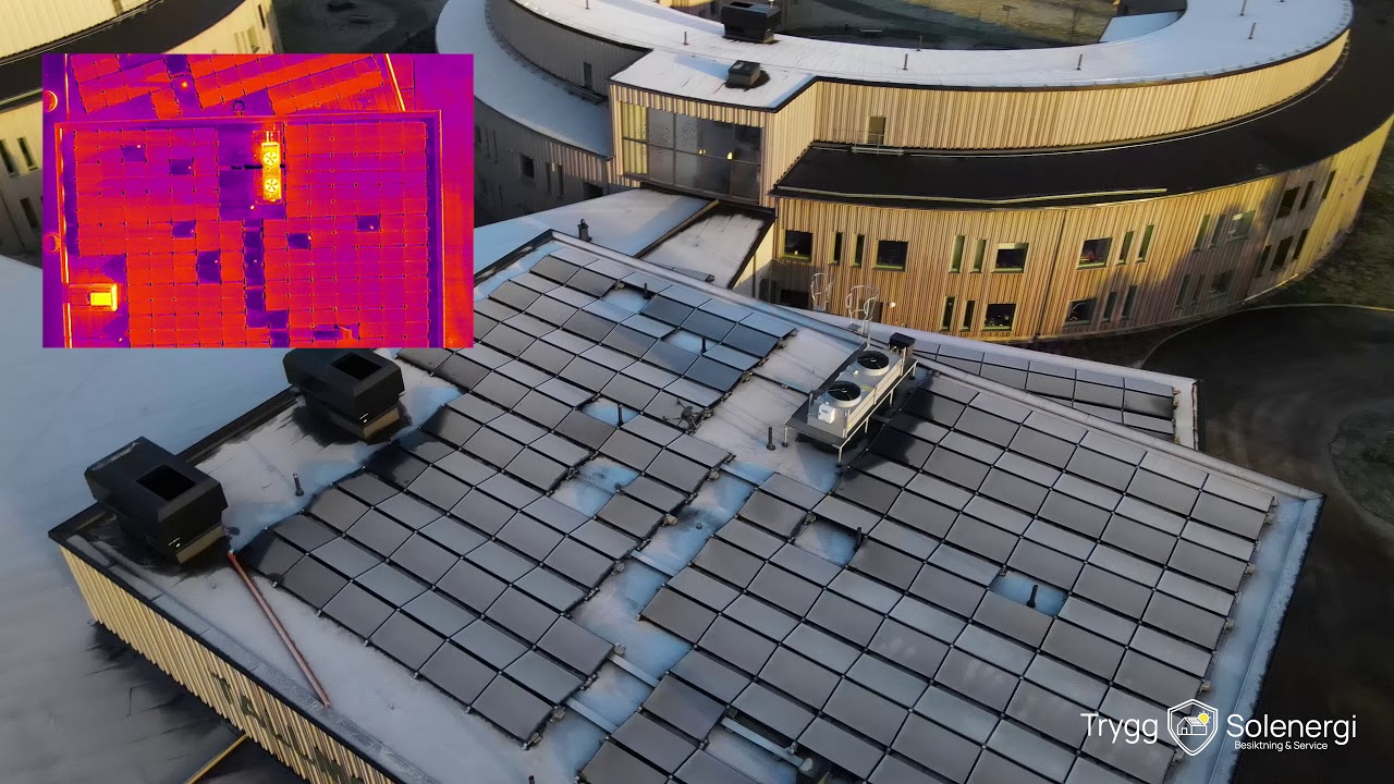 Termografering av solceller - YouTube