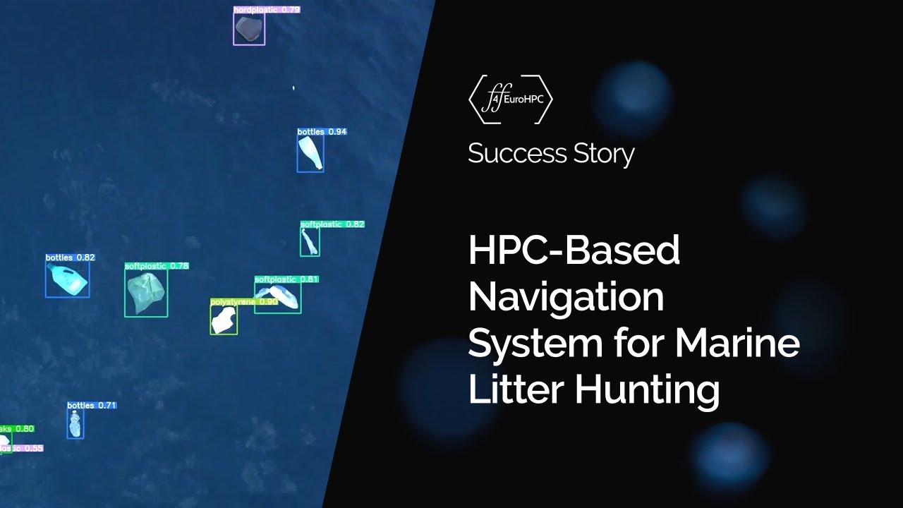 Success Story: HPC-Based Navigation System for Marine Litter Hunting - YouTube