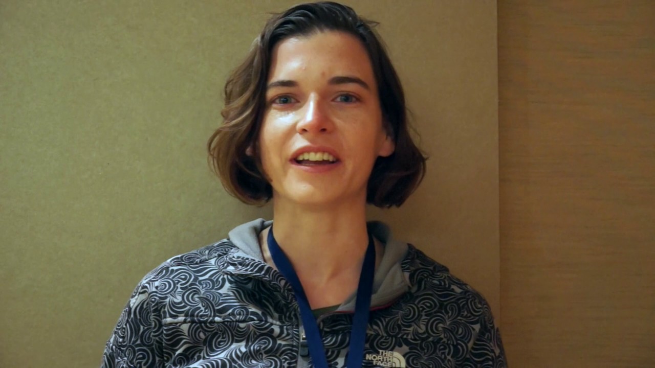 Whitney: widowed two years, first camp - YouTube