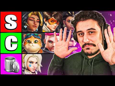 My OFFICIAL Tier List for Season 1... (Overwatch Tier List)
