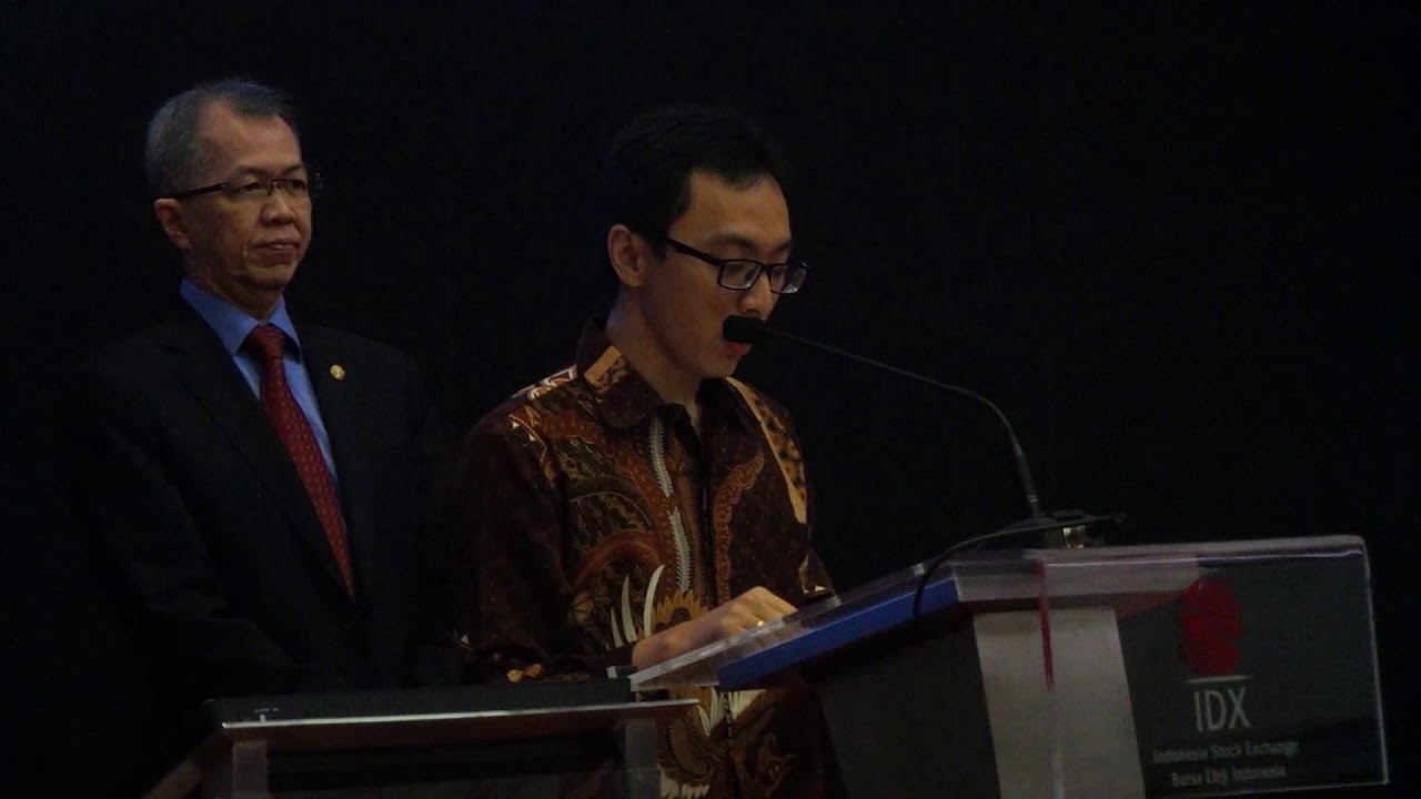 Pembukaan Perdagangan oleh Ryan Filbert - IDX Main Hall Bursa Efek ...