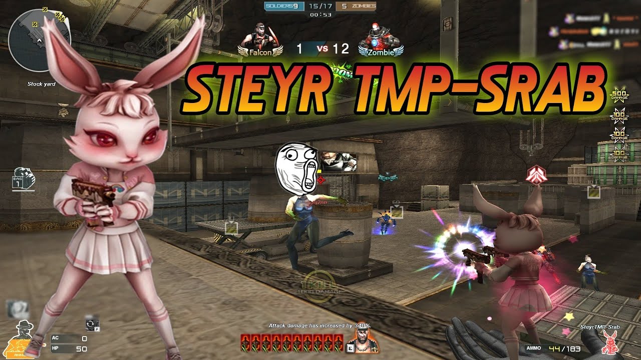 CF3.0 Space Rabbit Steyr TMP GamePlay |CrossFire Philippines ...