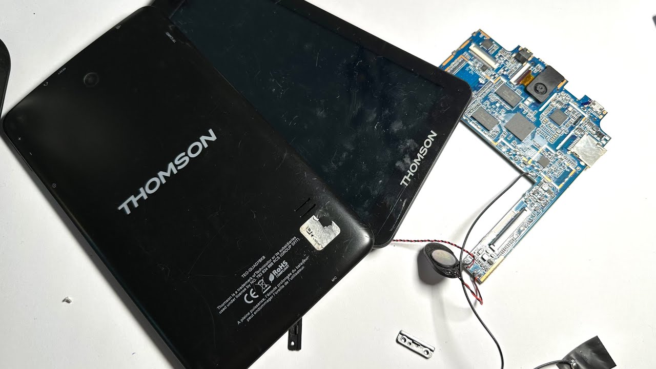 Thomson TEO Tablet Disassembly - YouTube
