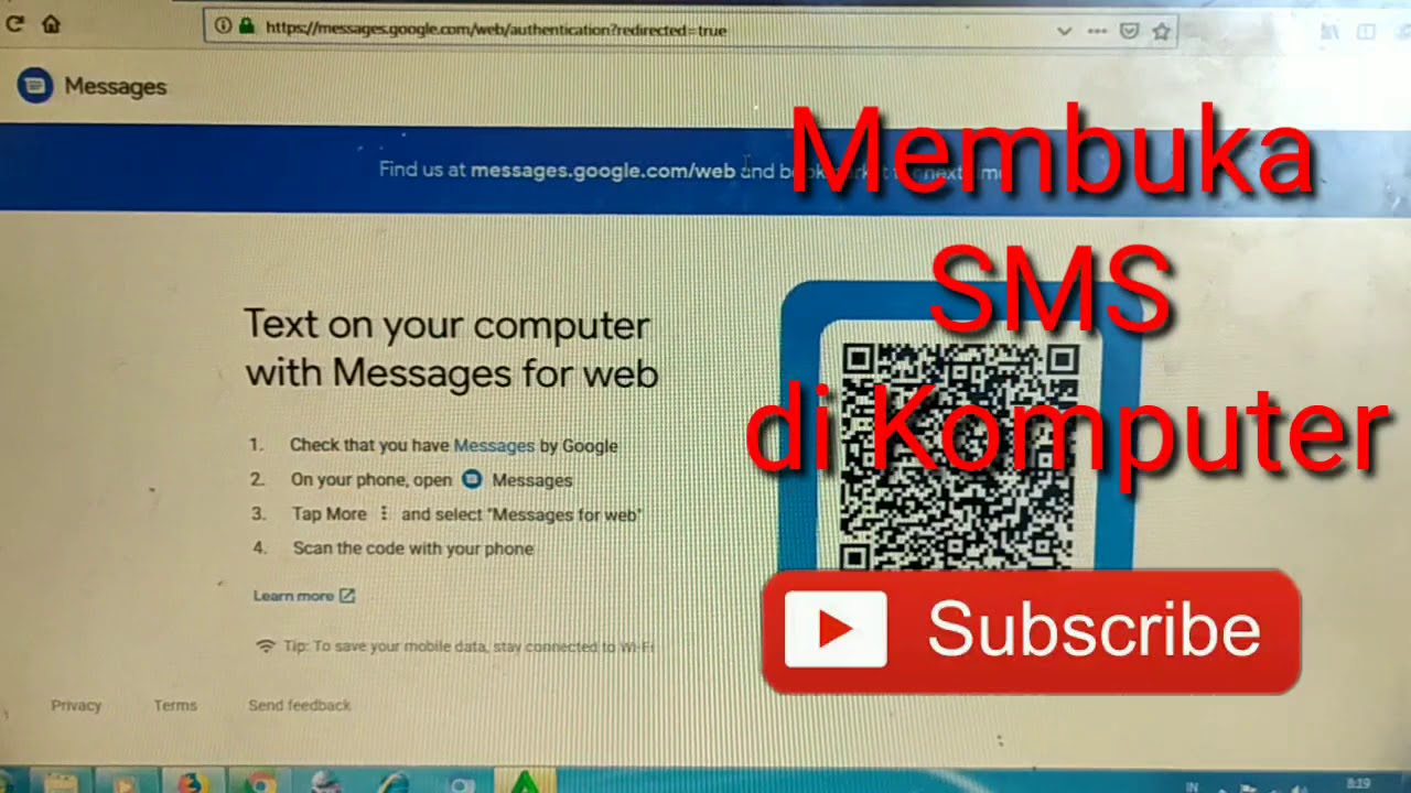 Cara Membuka SMS di Komputer / Laptop - YouTube