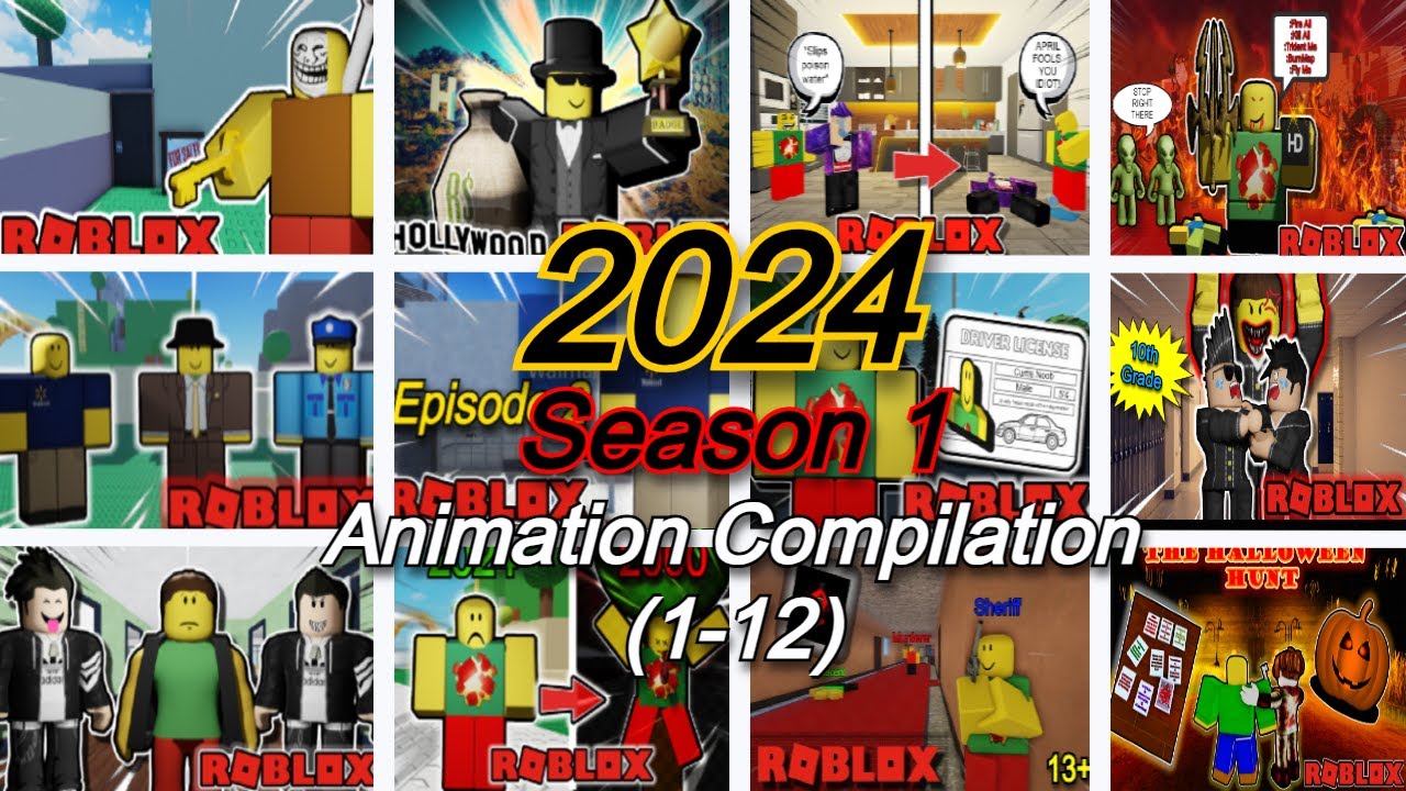 Roblox Animation Compilation - THE MOVIE 🎥 (2024) S1 - E1-12 | - YouTube