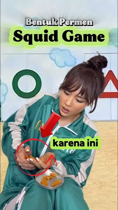 Dibalik pembuatan permen DALGONA di squid game #shorts - YouTube