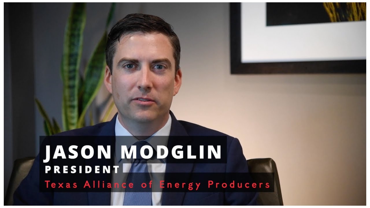 Jason Modglin Is the New President of the Texas Alliance of Energy ...