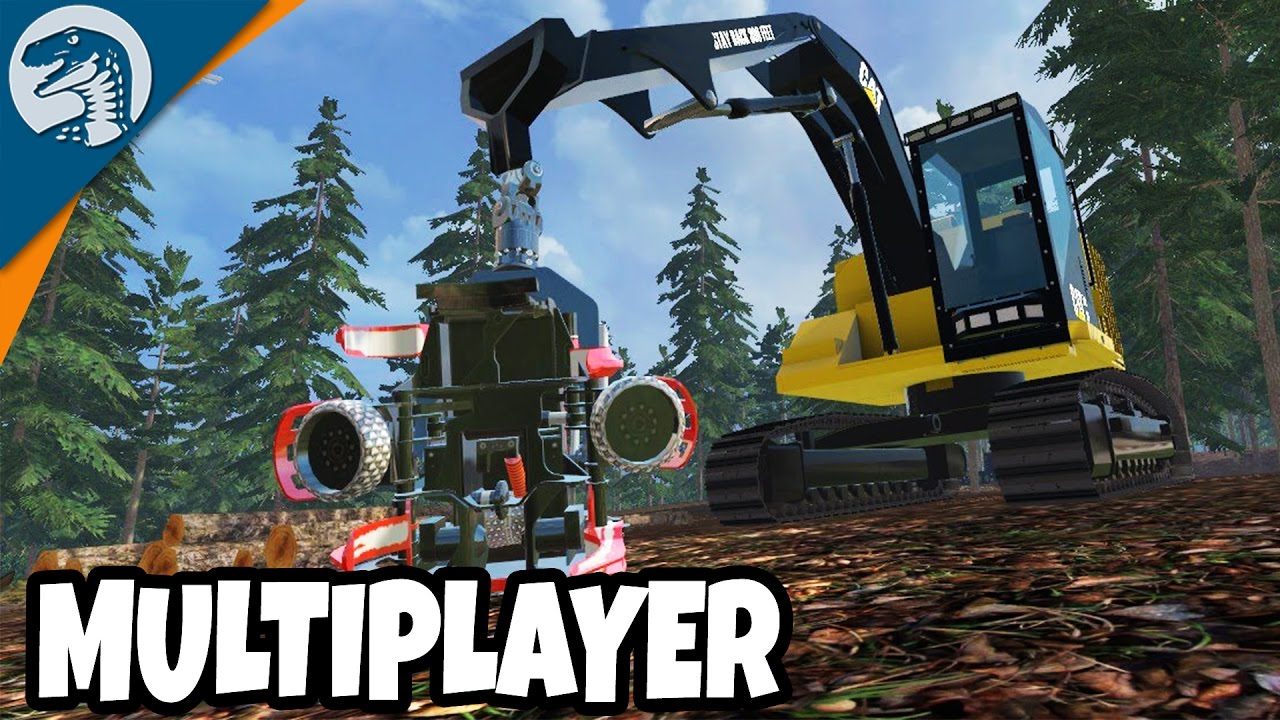 MASSIVE MULTIPLAYER LOGGING SITE | Farming Simulator 17 - Pacific Inlet ...